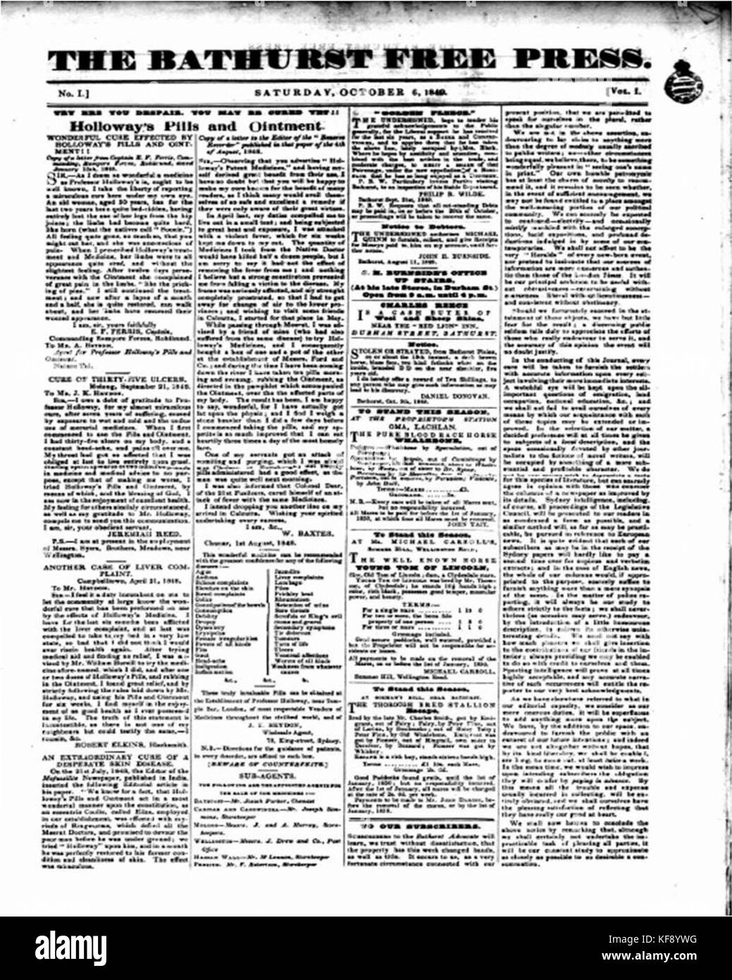 October 1849 hi-res stock photography and images - Alamy