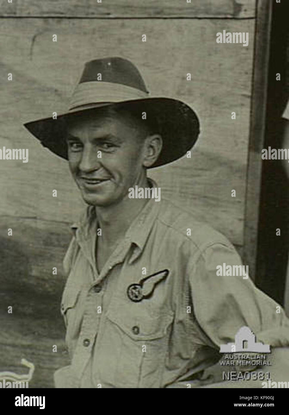 Flight Sergeant Henry of 5 Squadron RAAF Mareeba March 1944 AWM NEA0381 ...