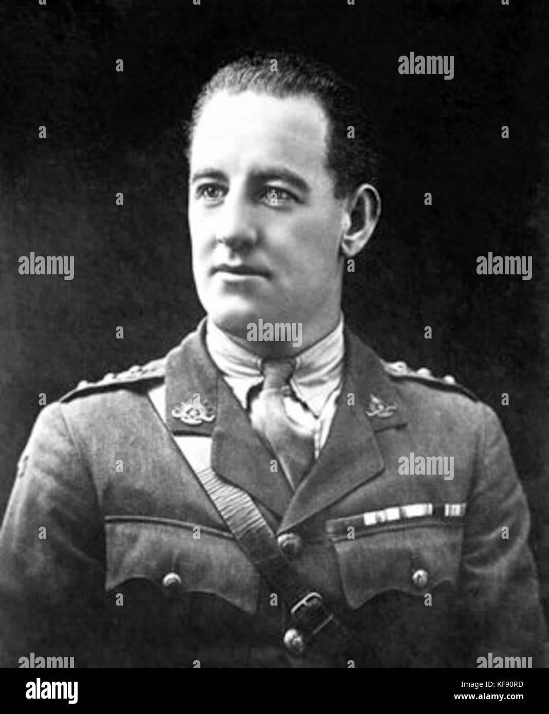 Albert Jacka portrait A02868 Stock Photo - Alamy