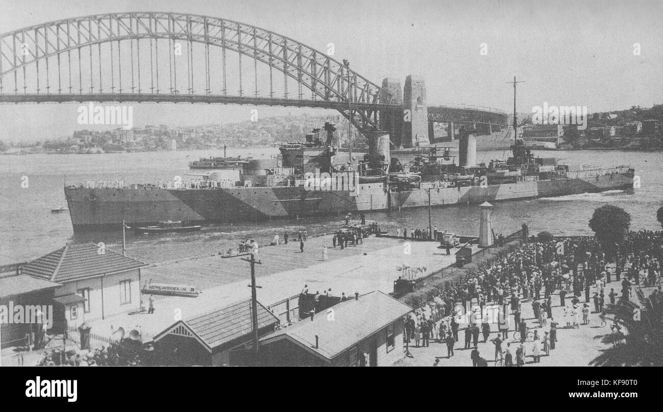 Hmas sydney Black and White Stock Photos & Images - Alamy