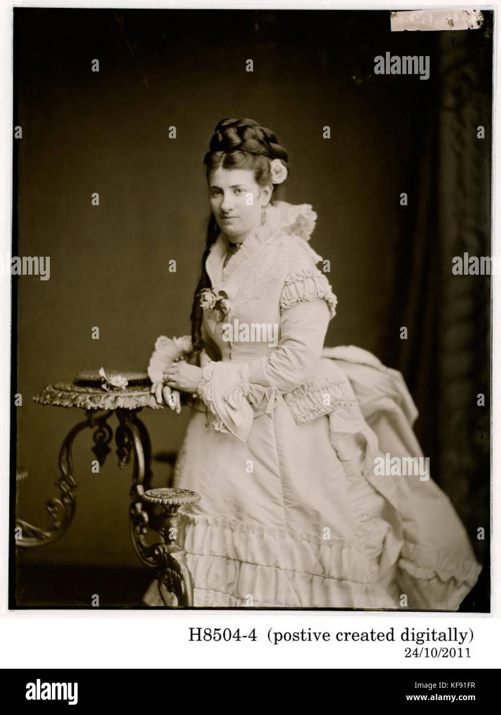 Mrs Solomon, Freeman Brothers Studio, 1871 1880 (8287131040 Stock Photo ...