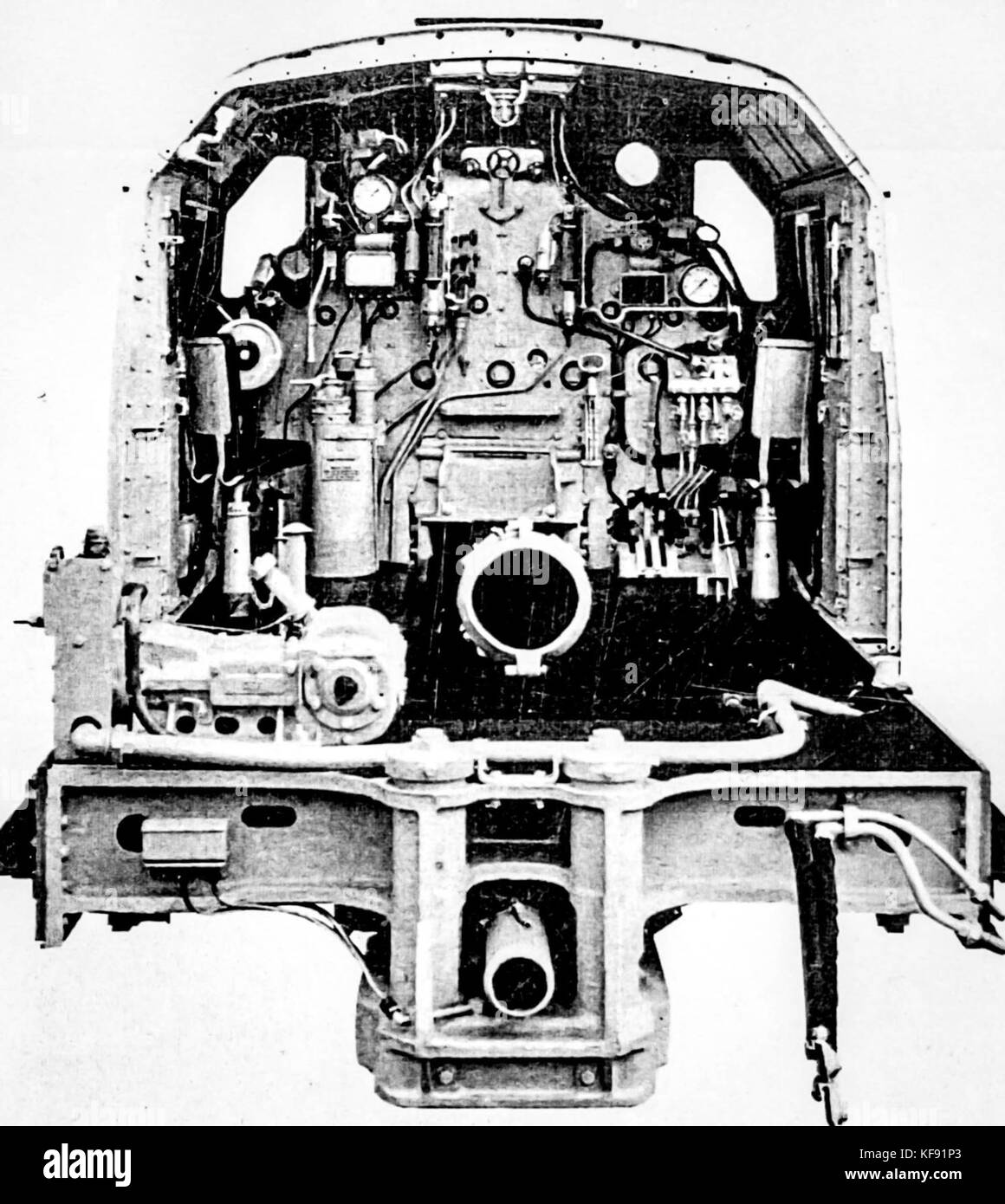 NSWGR AD60 Class Locomotive Beyer Garratt Fittings and Controls Stock ...