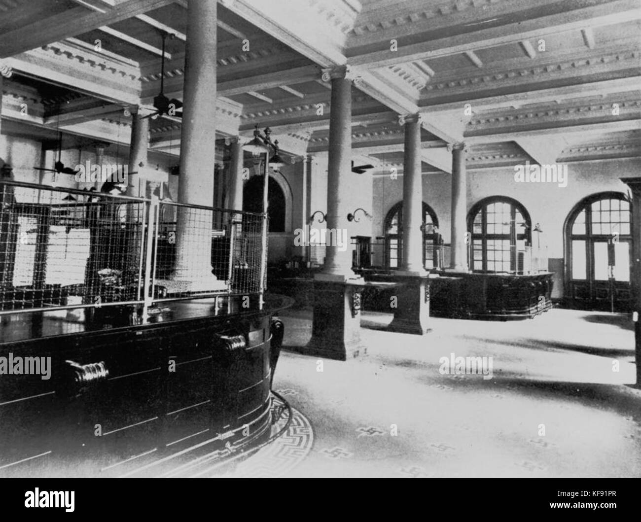 1 111452 Mail room in the Brisbane General Post Office, ca. 1909 Stock ...