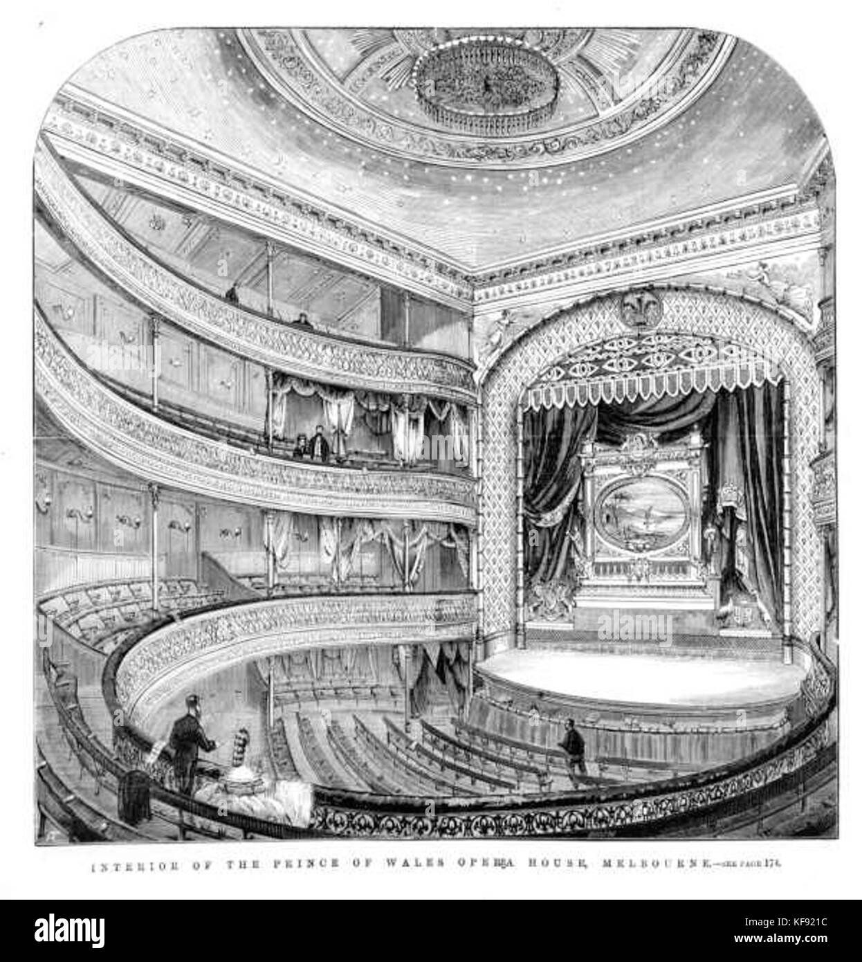 Prince of Wales Opera House Interior Stock Photo - Alamy