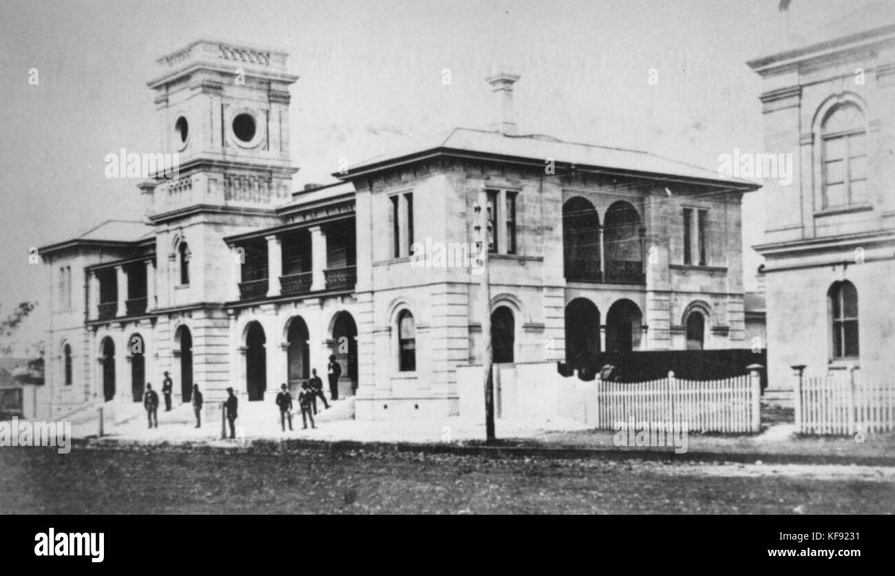 1 119760 Post office building, Toowoomba, ca. 1875 Stock Photo - Alamy