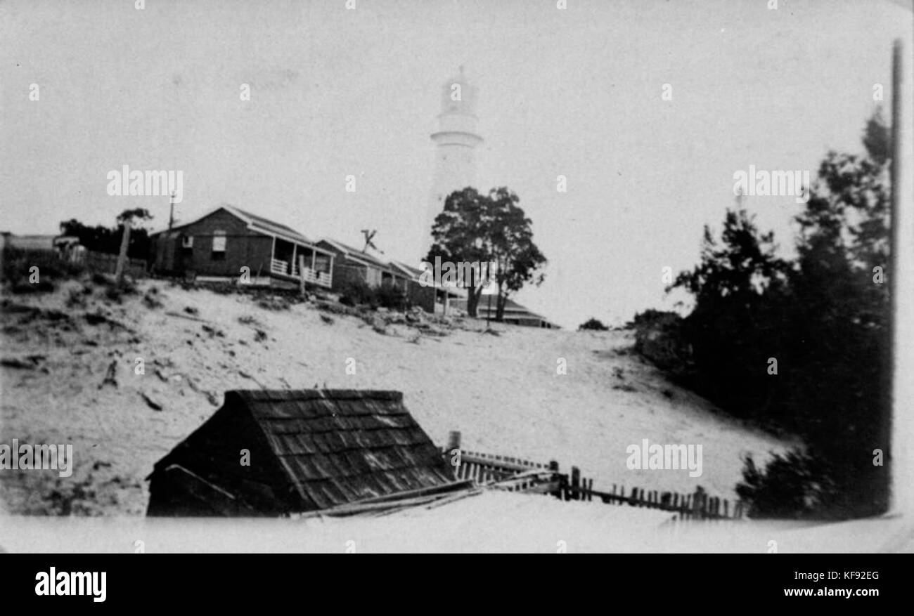 Sandy Cape lighthouse keeper's cottage, ca. 1918 1921 Stock Photo - Alamy