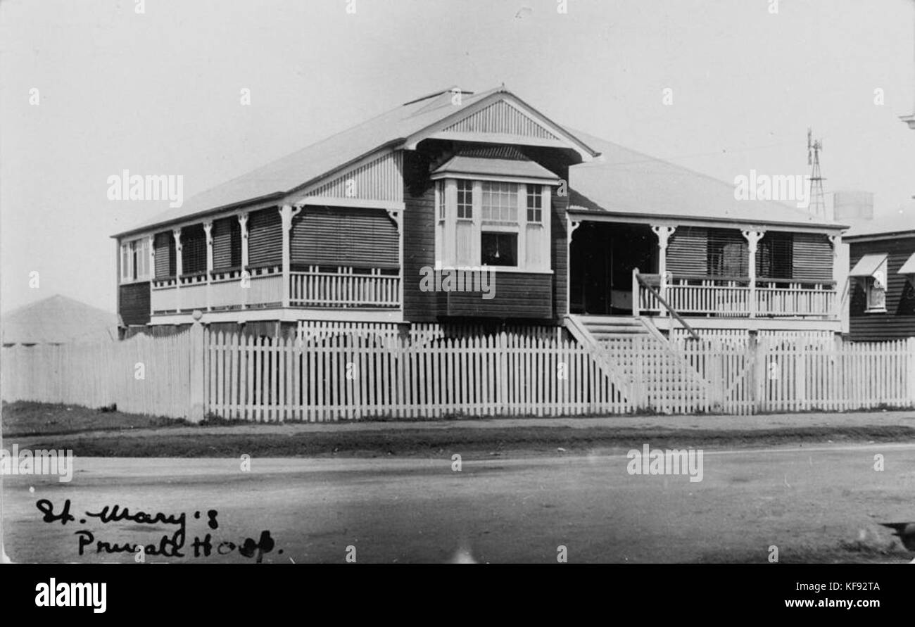 1 122489 St Mary's Private Hospital in Wynnum, Brisbane, 1920 Stock ...