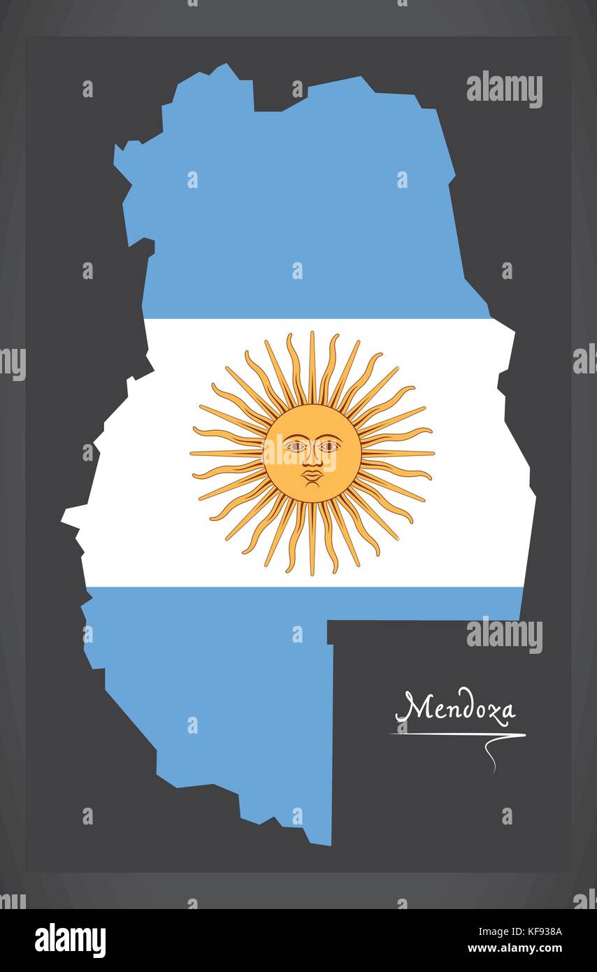 Mendoza map Stock Vector Images - Alamy