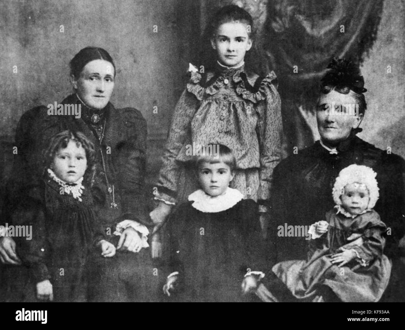 A photograph or record related to the Scott Family, potentially from a ...
