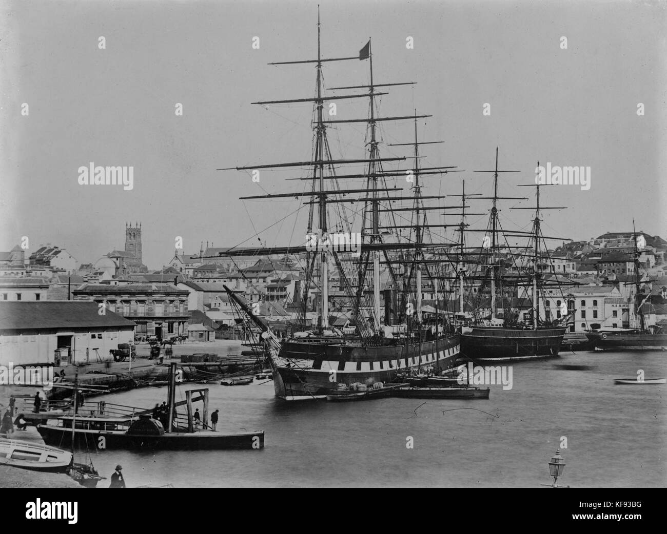 Star of Peace (ship, 1855) SLV H91.325 2109 Stock Photo - Alamy