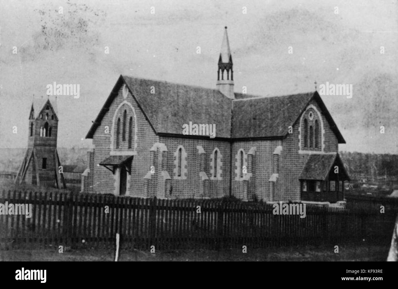 1 109396 St. James Church of England, Toowoomba, 1869 Stock Photo - Alamy