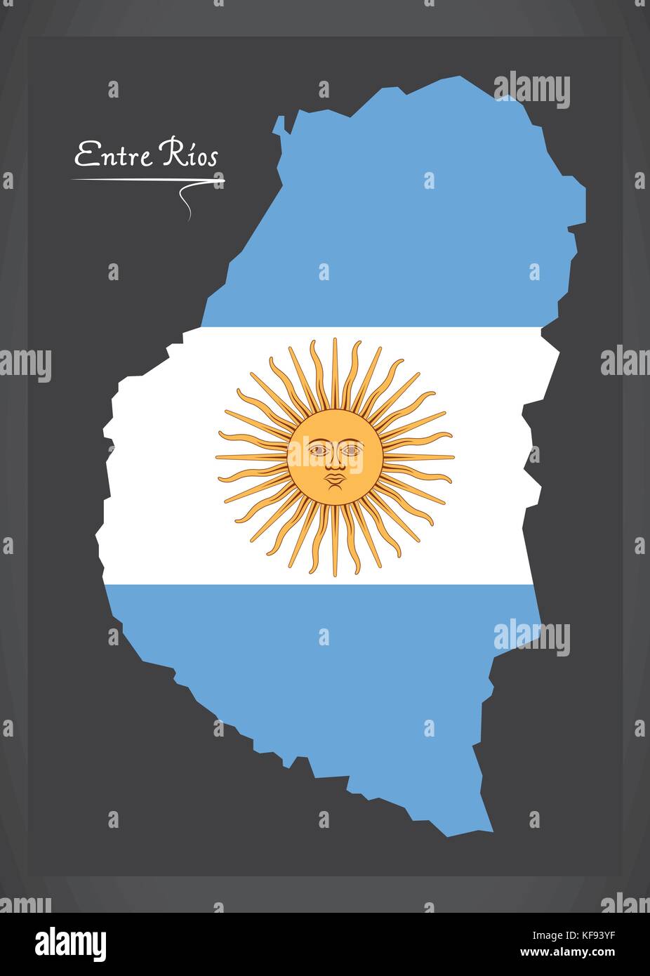 Entre rios map Stock Vector Images - Alamy