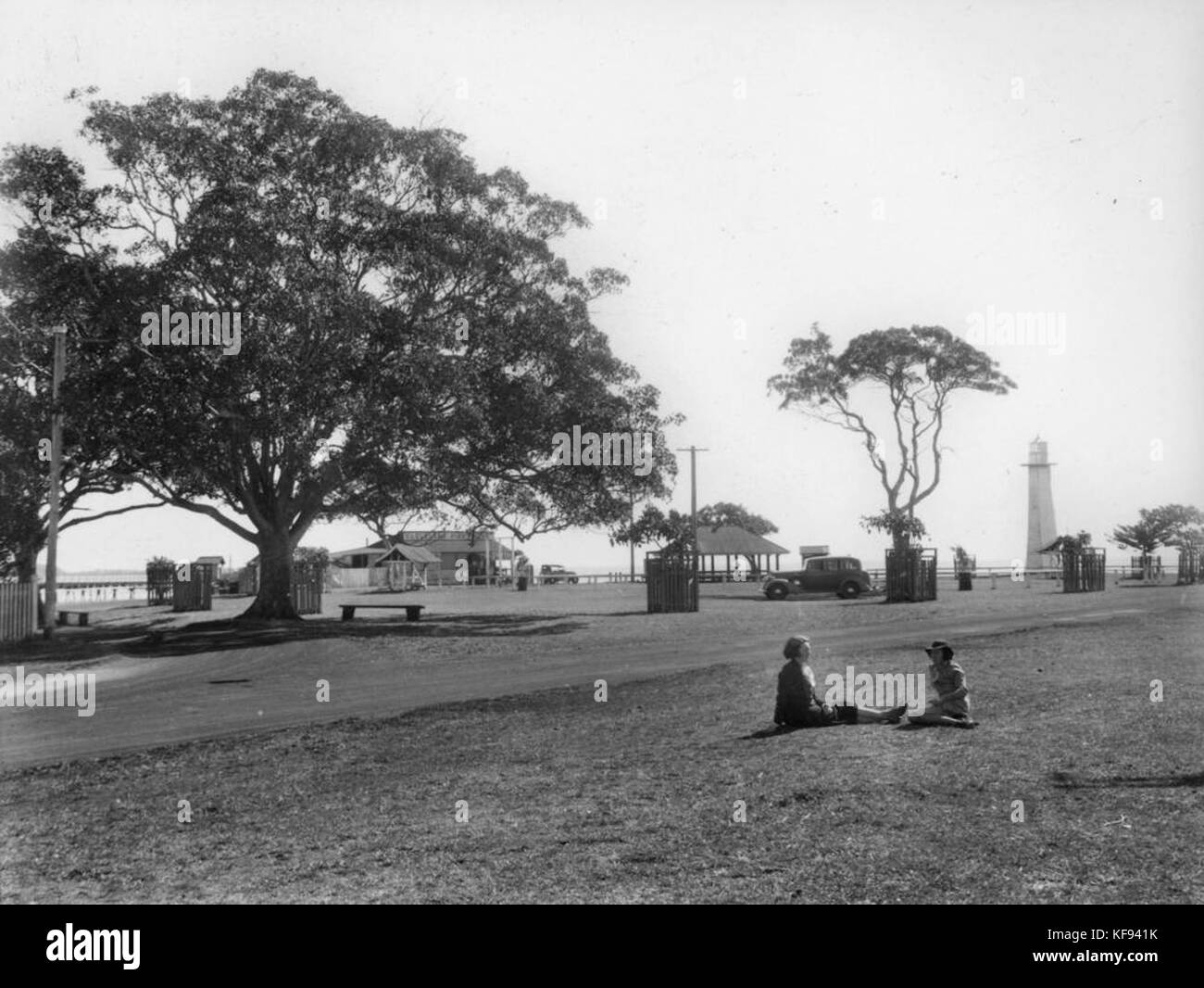 View picnic area Black and White Stock Photos & Images - Alamy