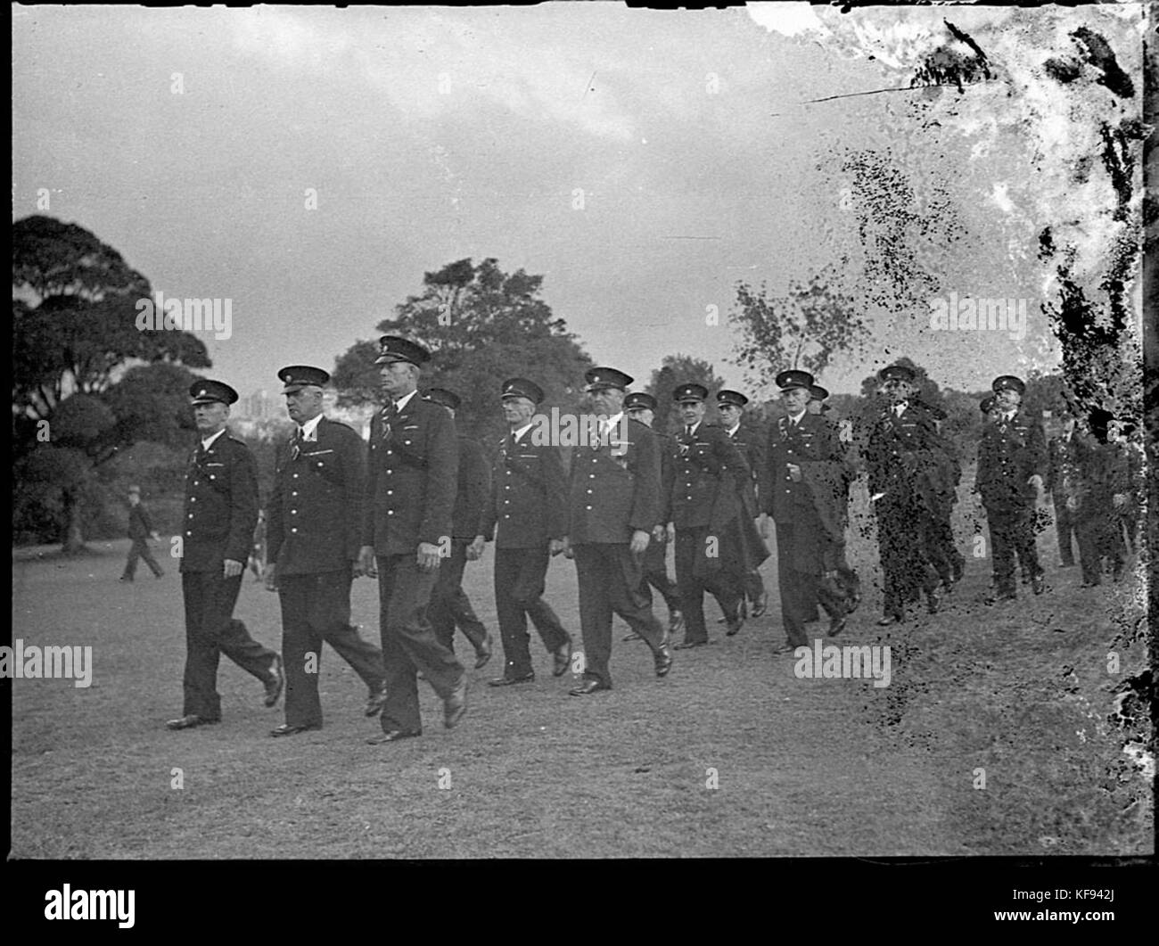 28821 NSW Corps of Commissionaires Government House parade Stock Photo ...