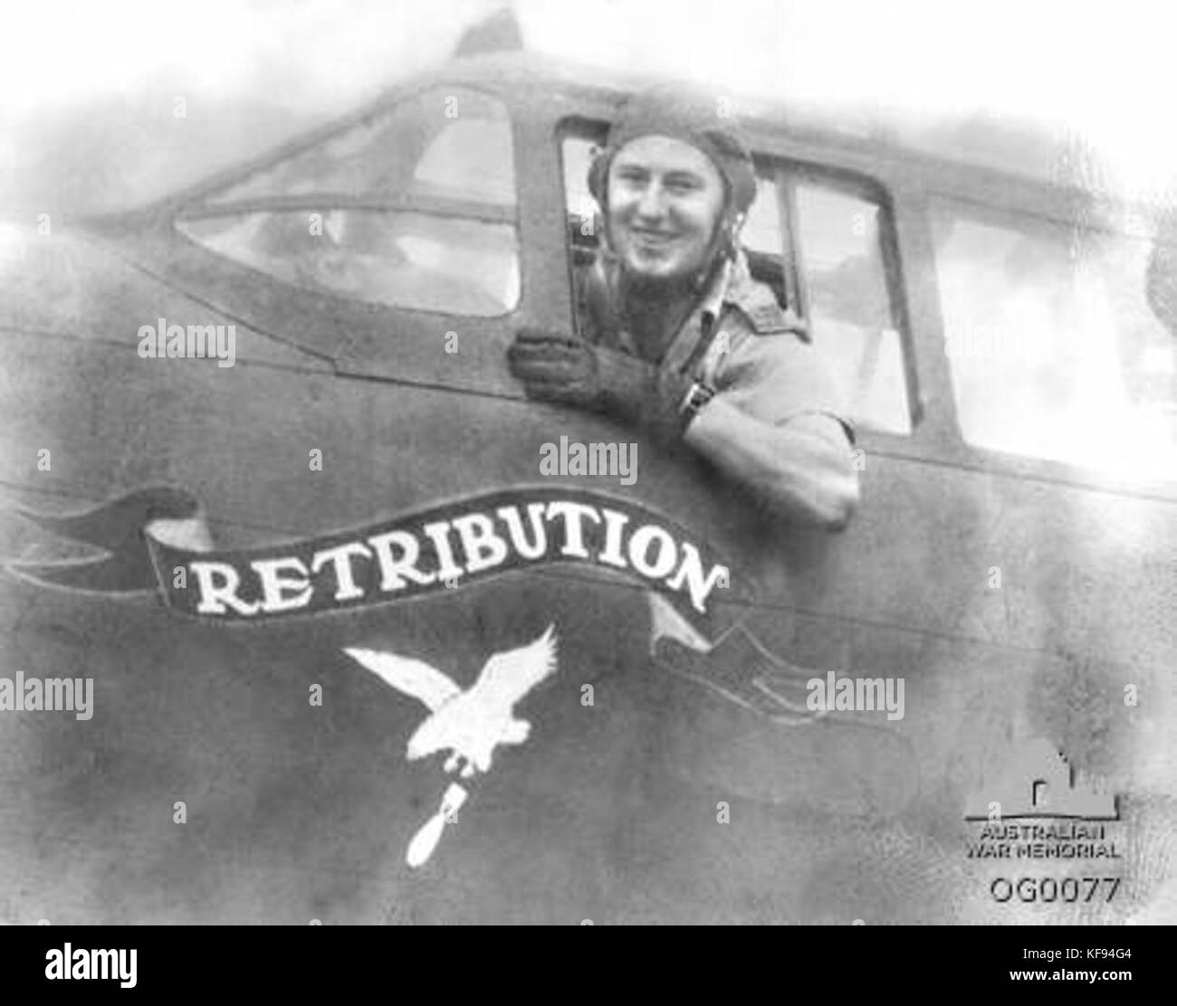 Squadron Leader McDonald of 22 Squadron RAAF in a Boston 1942 AWM ...