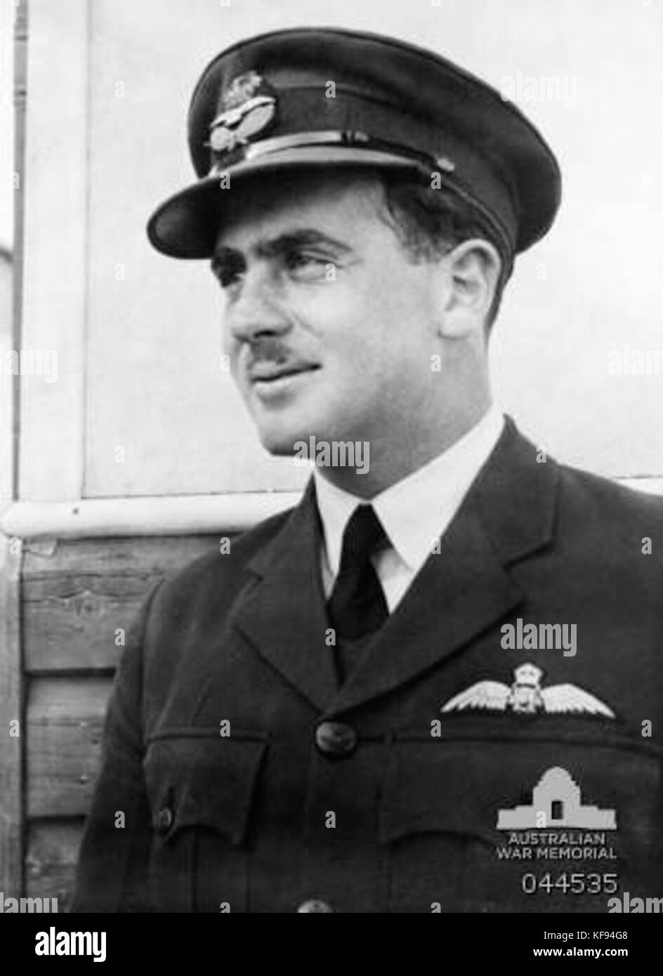 Flight Lieutenant Newton VC of 22 Squadron RAAF WWII AWM 044535 Stock ...