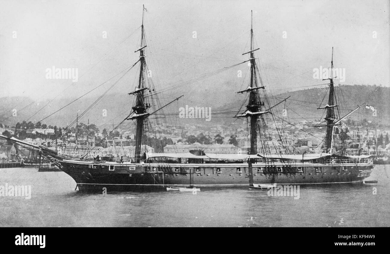 This image shows the HMS Wolverine, a British Royal Navy ship ...