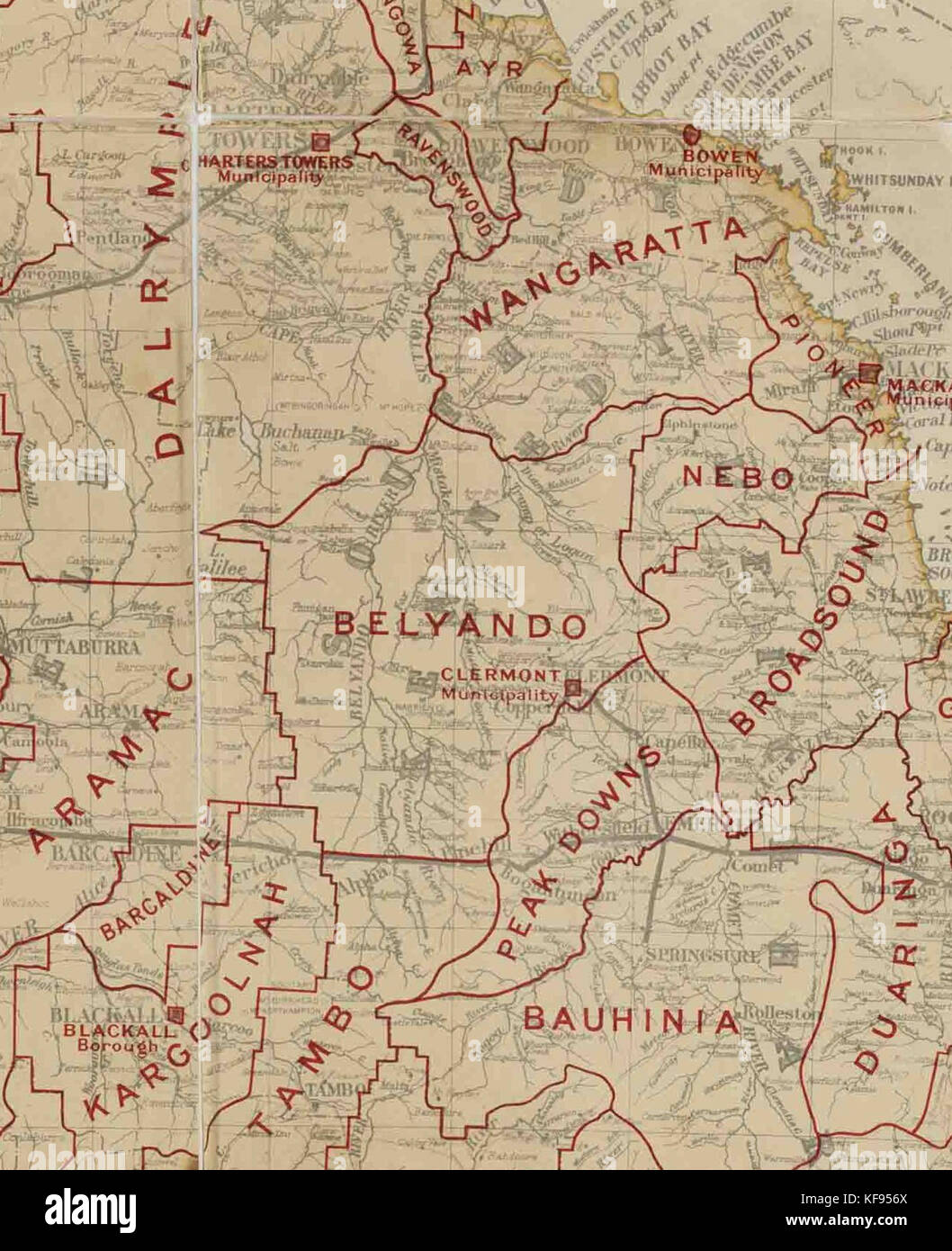 Belyando Division, March 1902 Stock Photo - Alamy