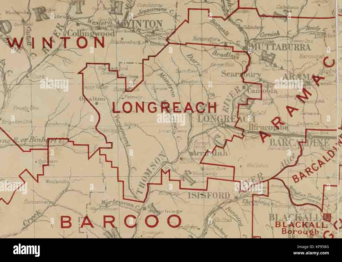 Longreach Division, March 1902 Stock Photo - Alamy