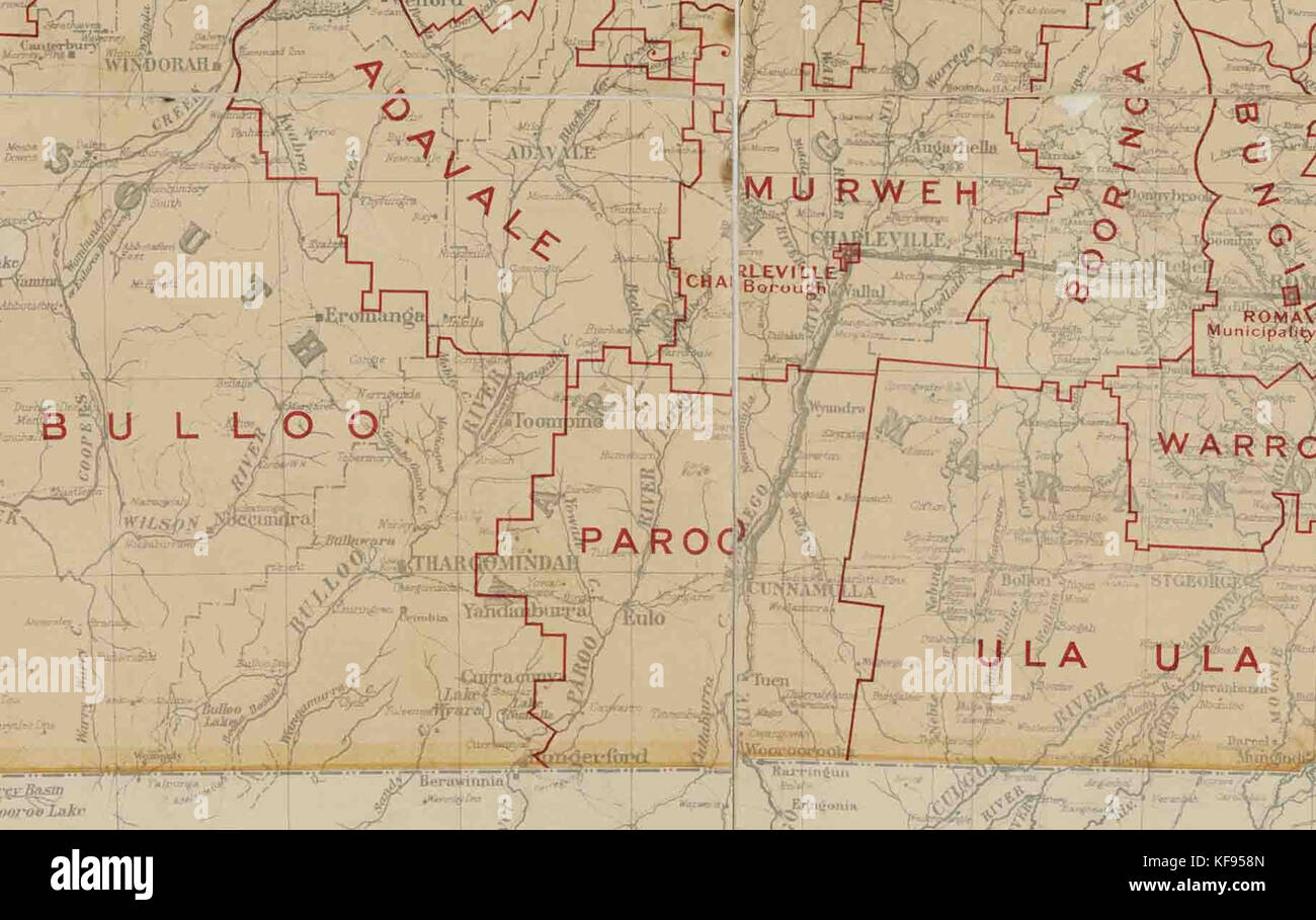 Paroo Division, March 1902 Stock Photo - Alamy