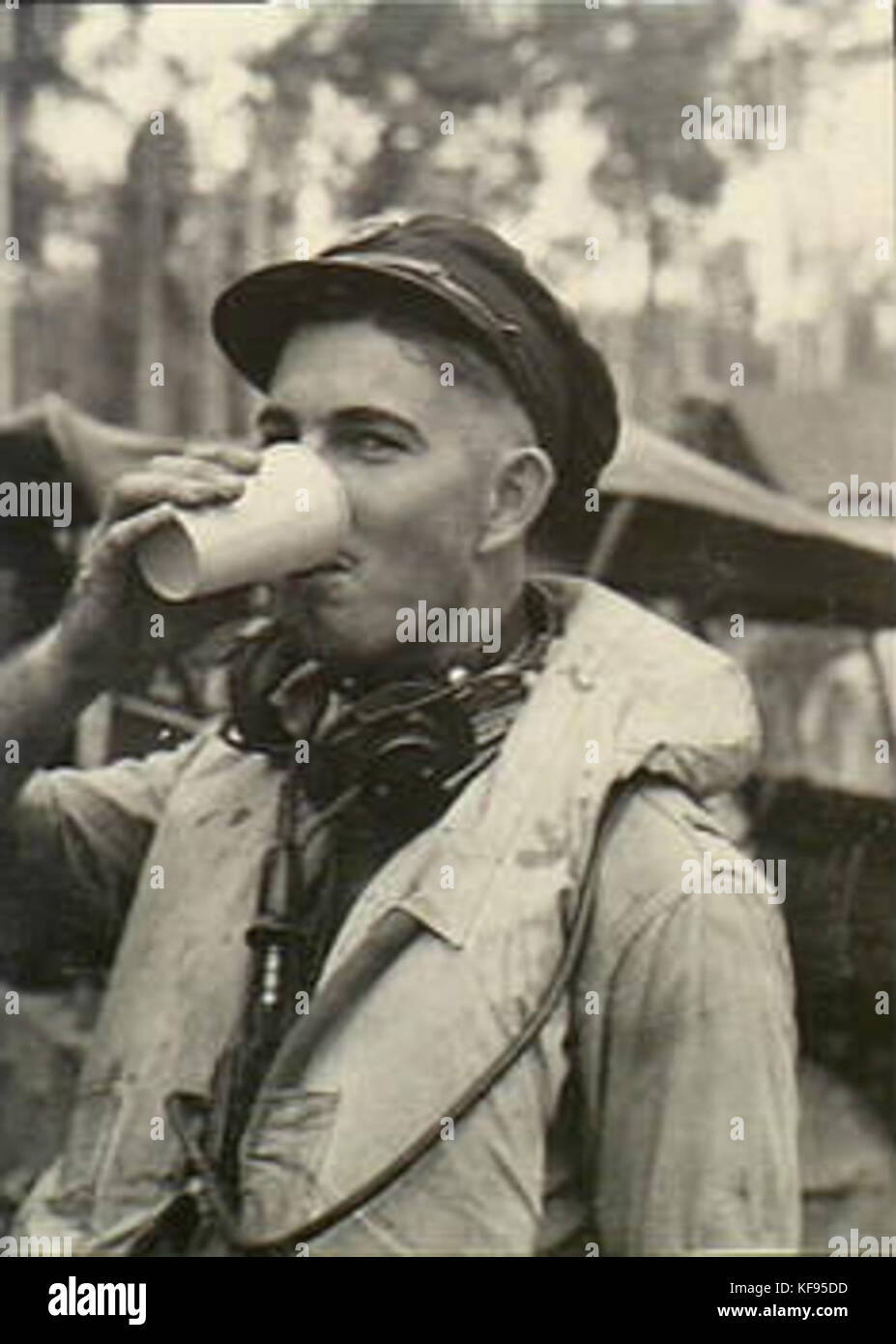 Flying Officer Coleman of 31 Squadron RAAF Morotai Jan 1945 AWM OG3400 ...