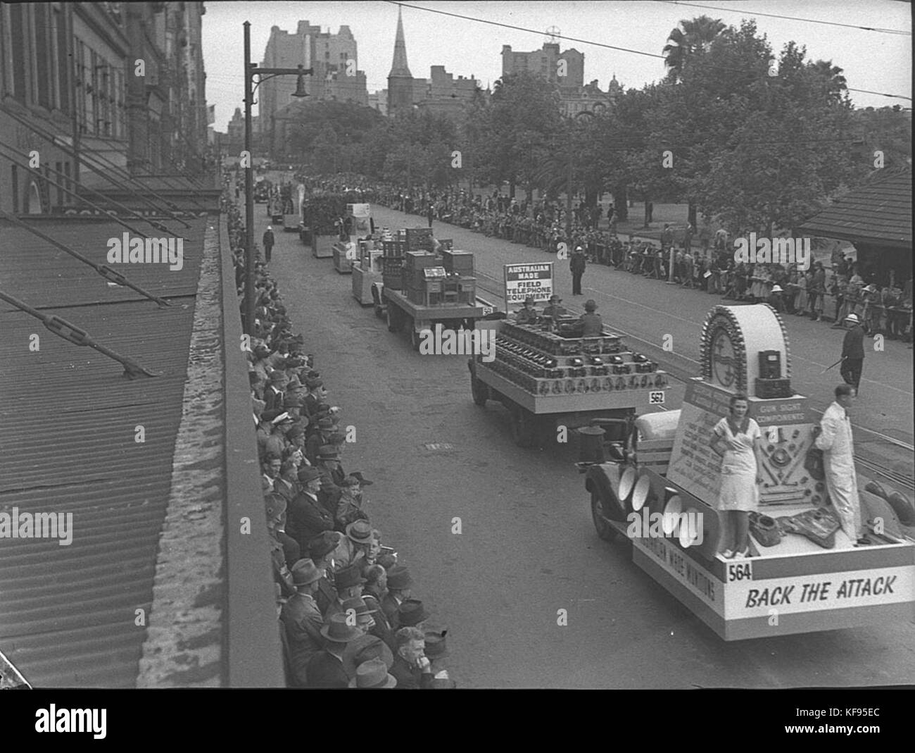29700 Munitions procession AWA Stock Photo - Alamy