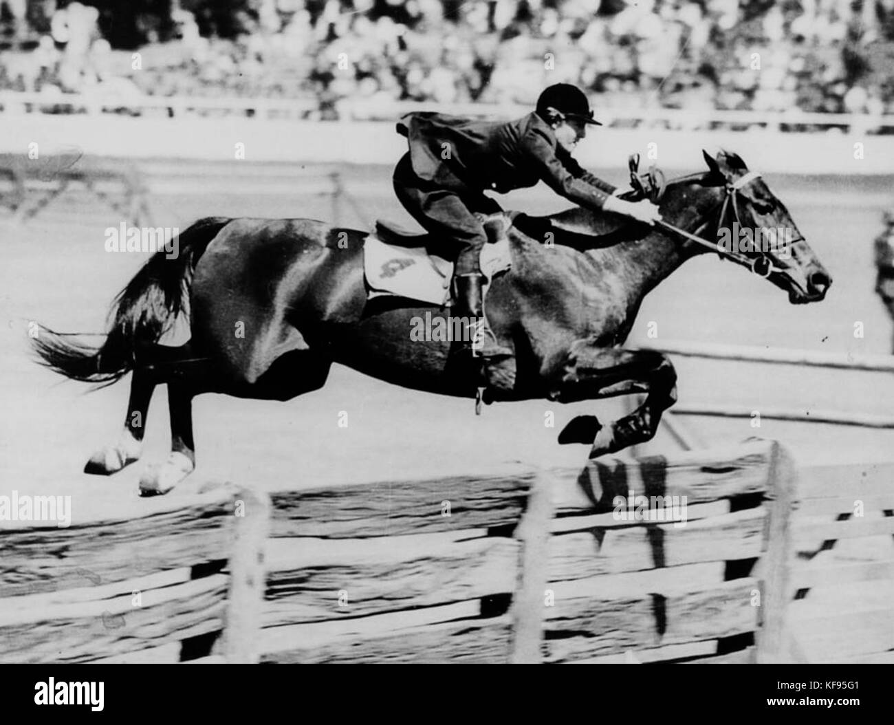 1 129967 May Thompson riding Cavalier in Sydney, ca. 1933 Stock Photo ...