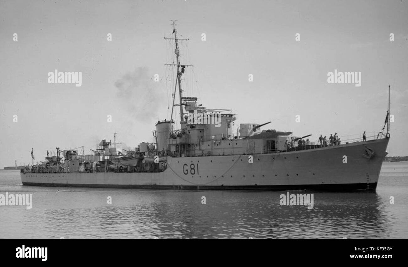 HMAS Quiberon SLV AllanGreen Stock Photo - Alamy