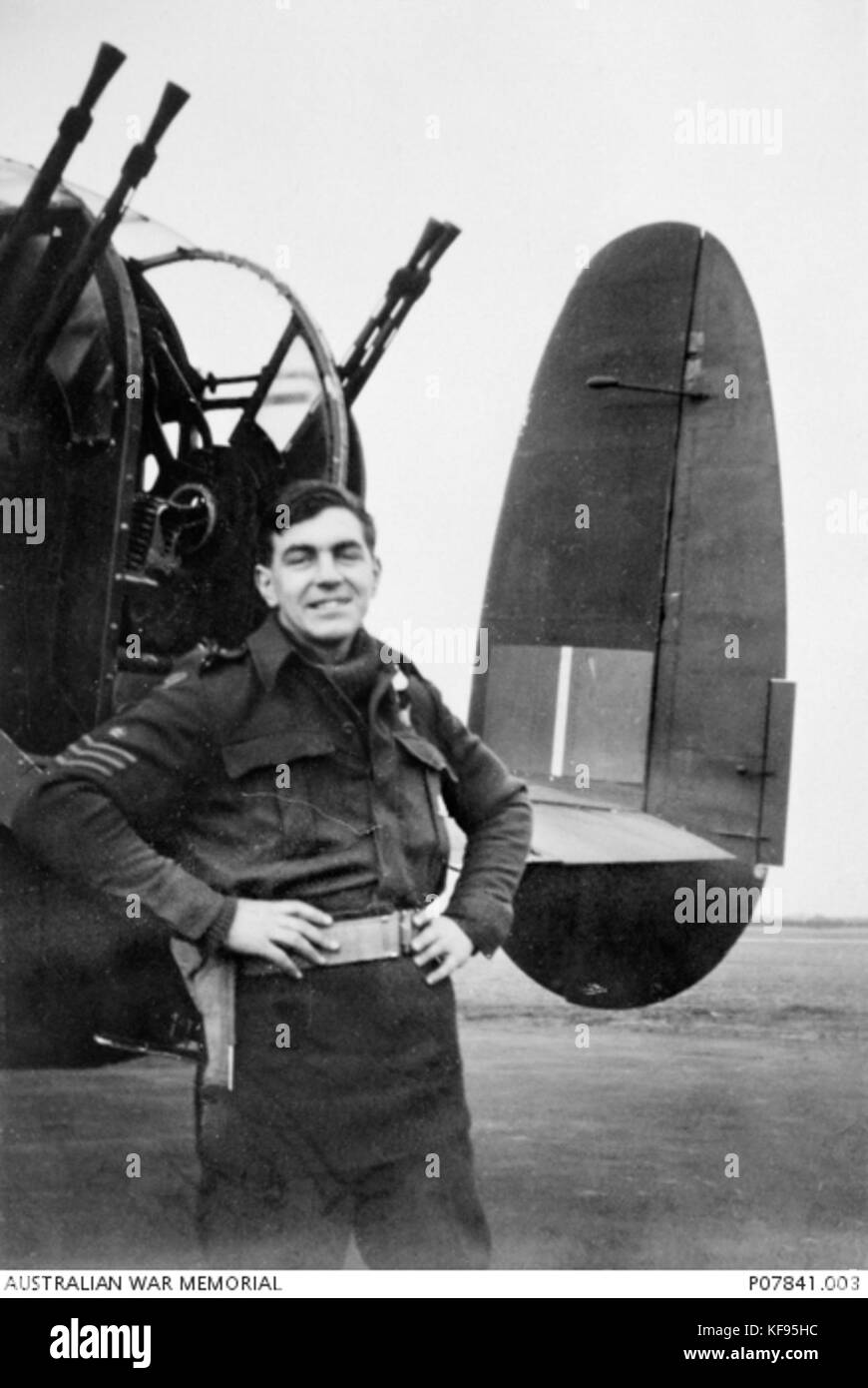 Flight Sergeant Henderson of 463 Squadron RAAF Waddington Nov 1944 AWM ...