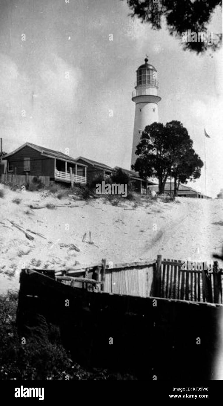 Sandy Cape Lighthouse c1880 amsa Stock Photo - Alamy