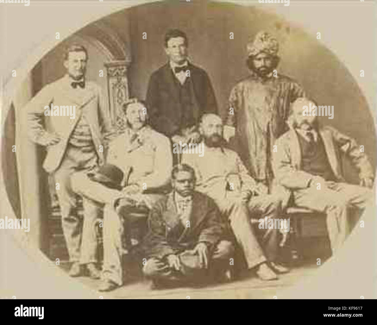 Giles Fourth Expedition party Stock Photo - Alamy