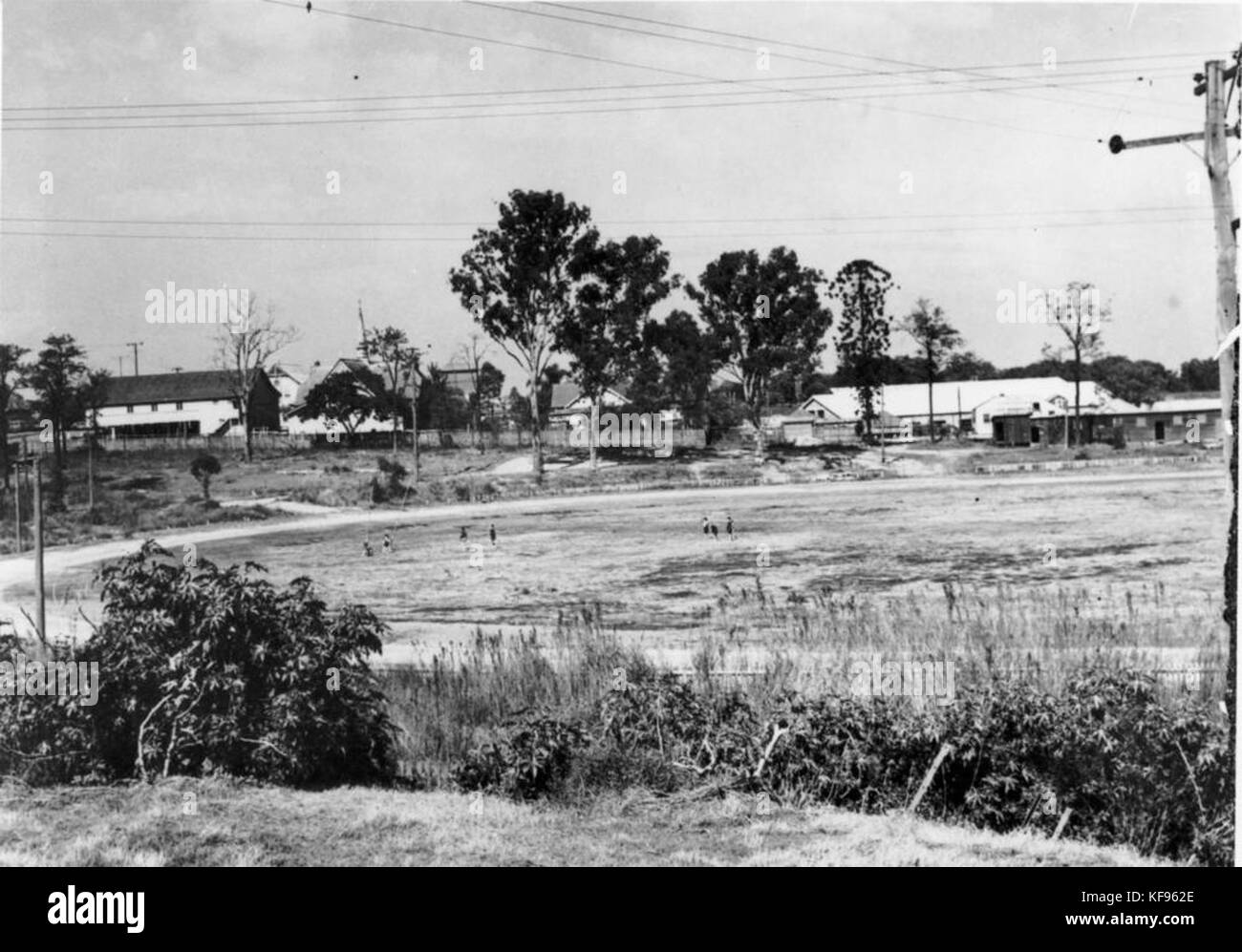 1 115560 Lang Park sportsgrounds, Brisbane, Queensland, 1949 Stock ...