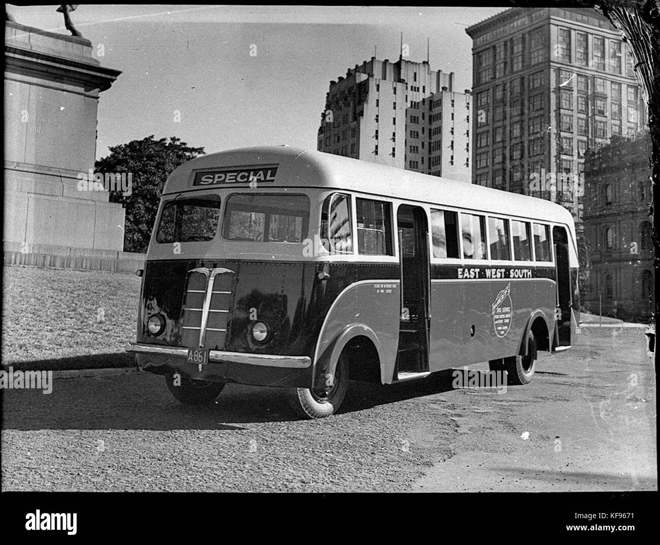 White bus Black and White Stock Photos & Images - Alamy