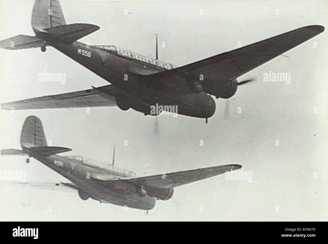 Martin 166 bombers ML KNIL over Malaya 1942 Stock Photo - Alamy