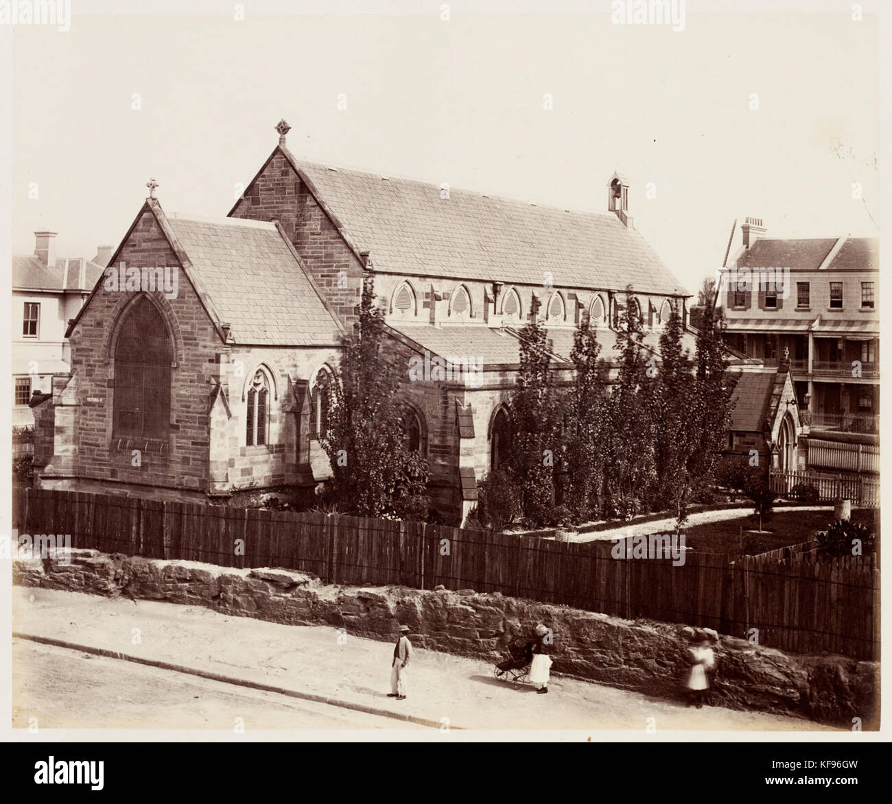 479579 76 St Johns Church Rear View SH 703 721 Stock Photo - Alamy
