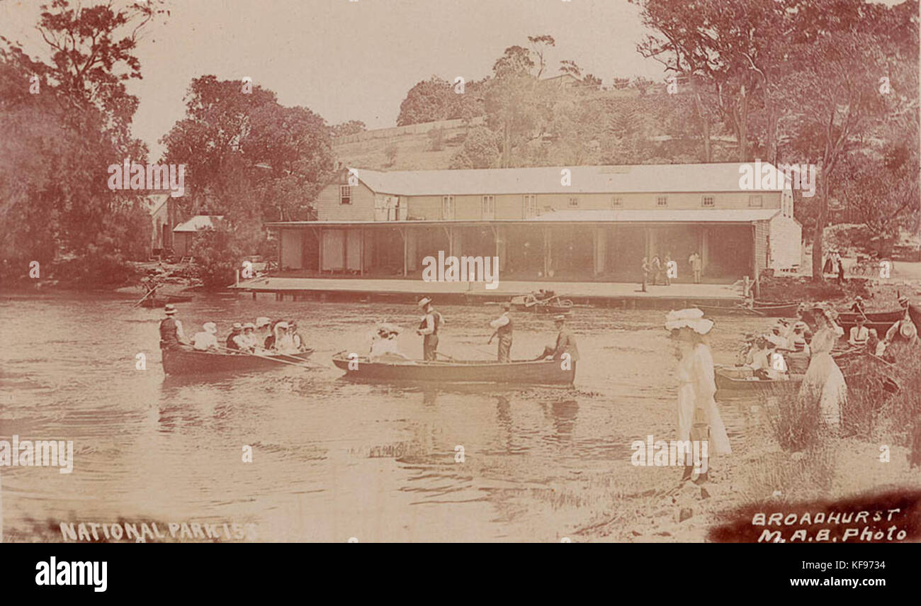 796816 National Park NSW boating scene Stock Photo - Alamy