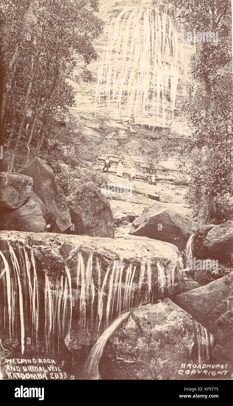 796438 Weeping Rock and Bridal Veil Katoomba Stock Photo - Alamy