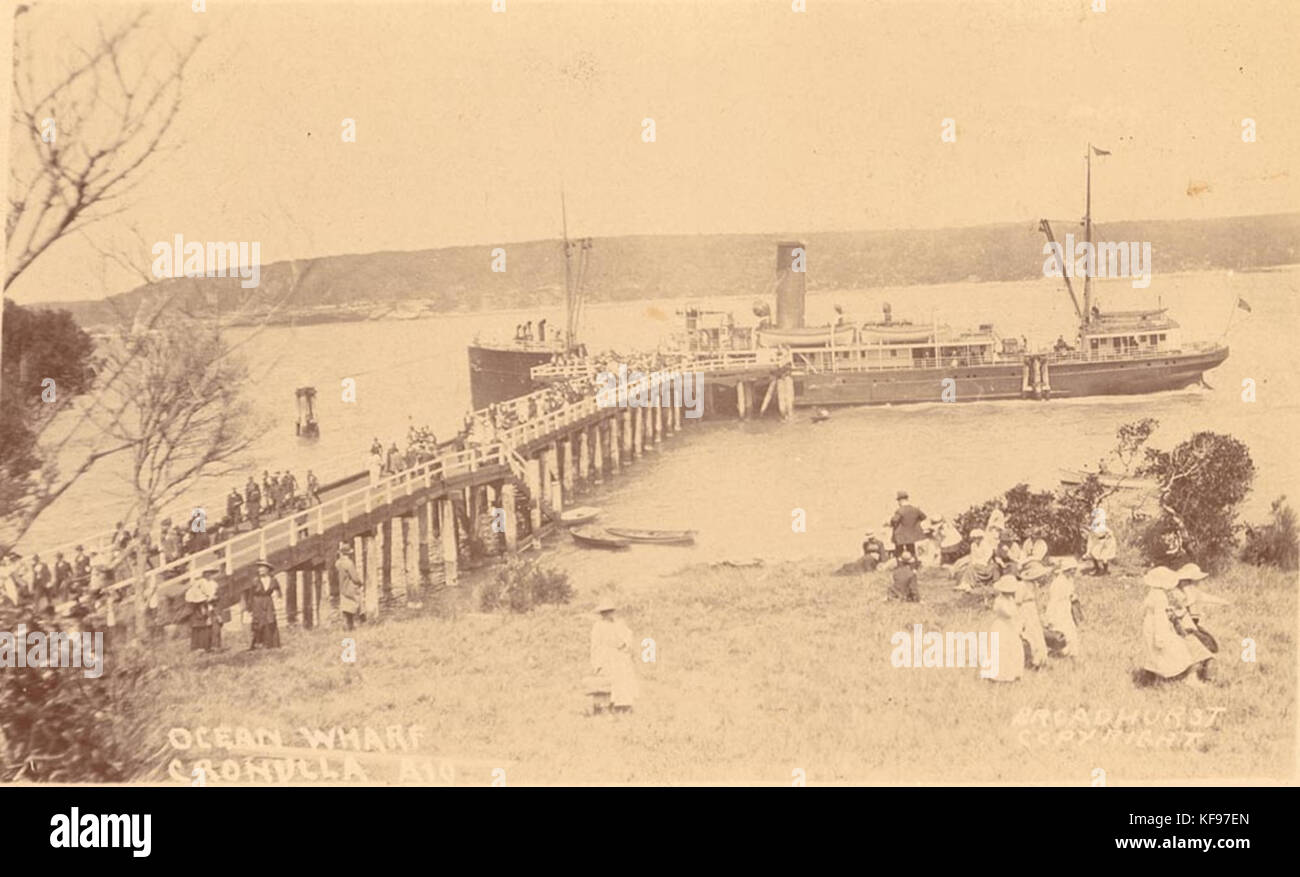 796266 Ocean Wharf Cronulla Stock Photo - Alamy