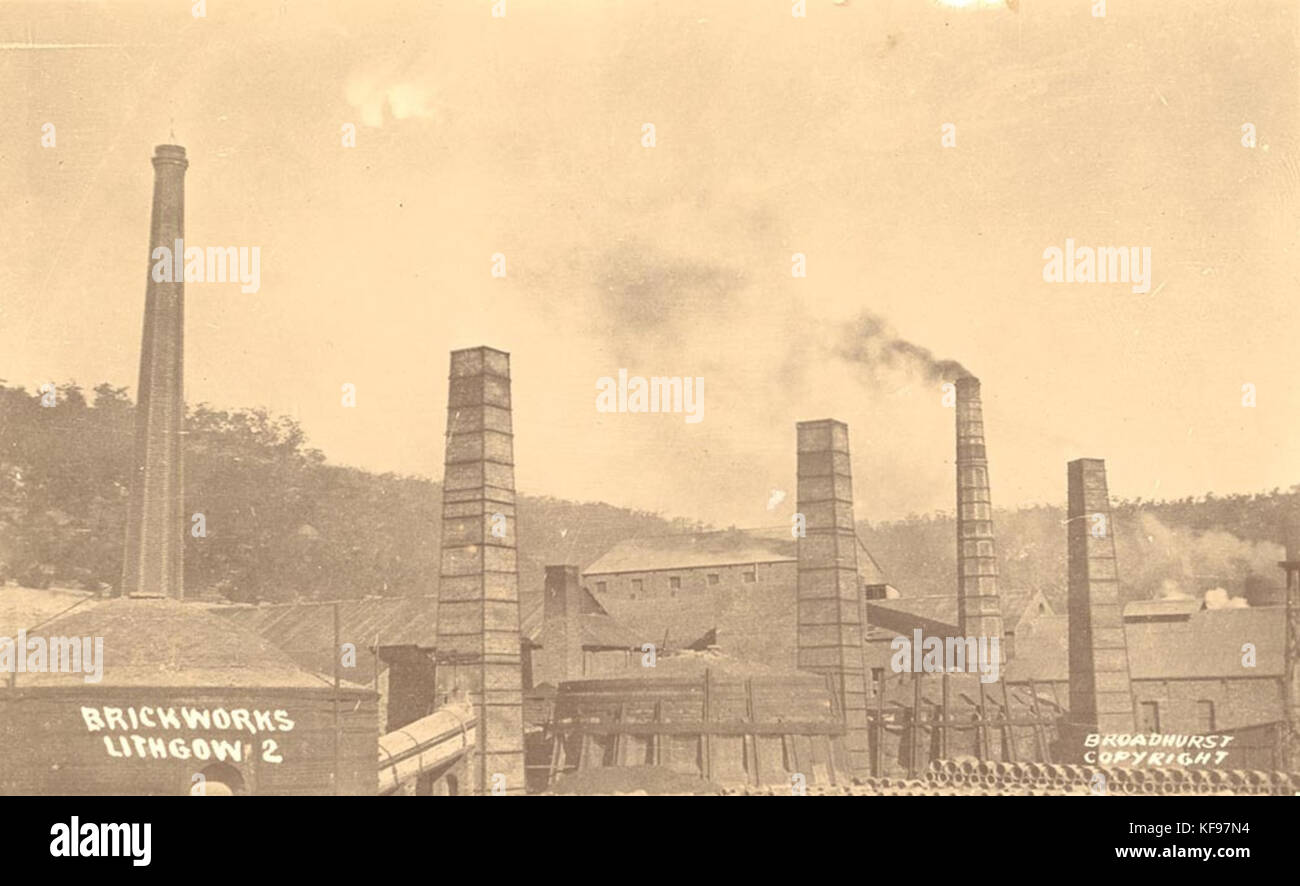 796562 Brickworks Lithgow Stock Photo - Alamy