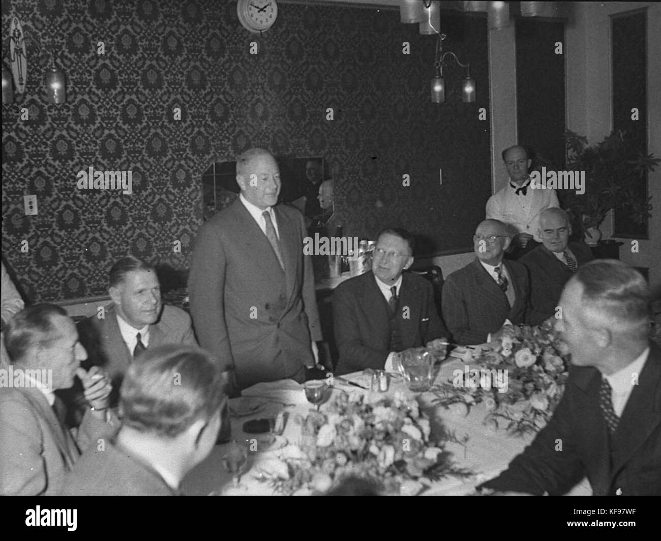 29400 21 Club Dinner Ushers Hotel Stock Photo - Alamy