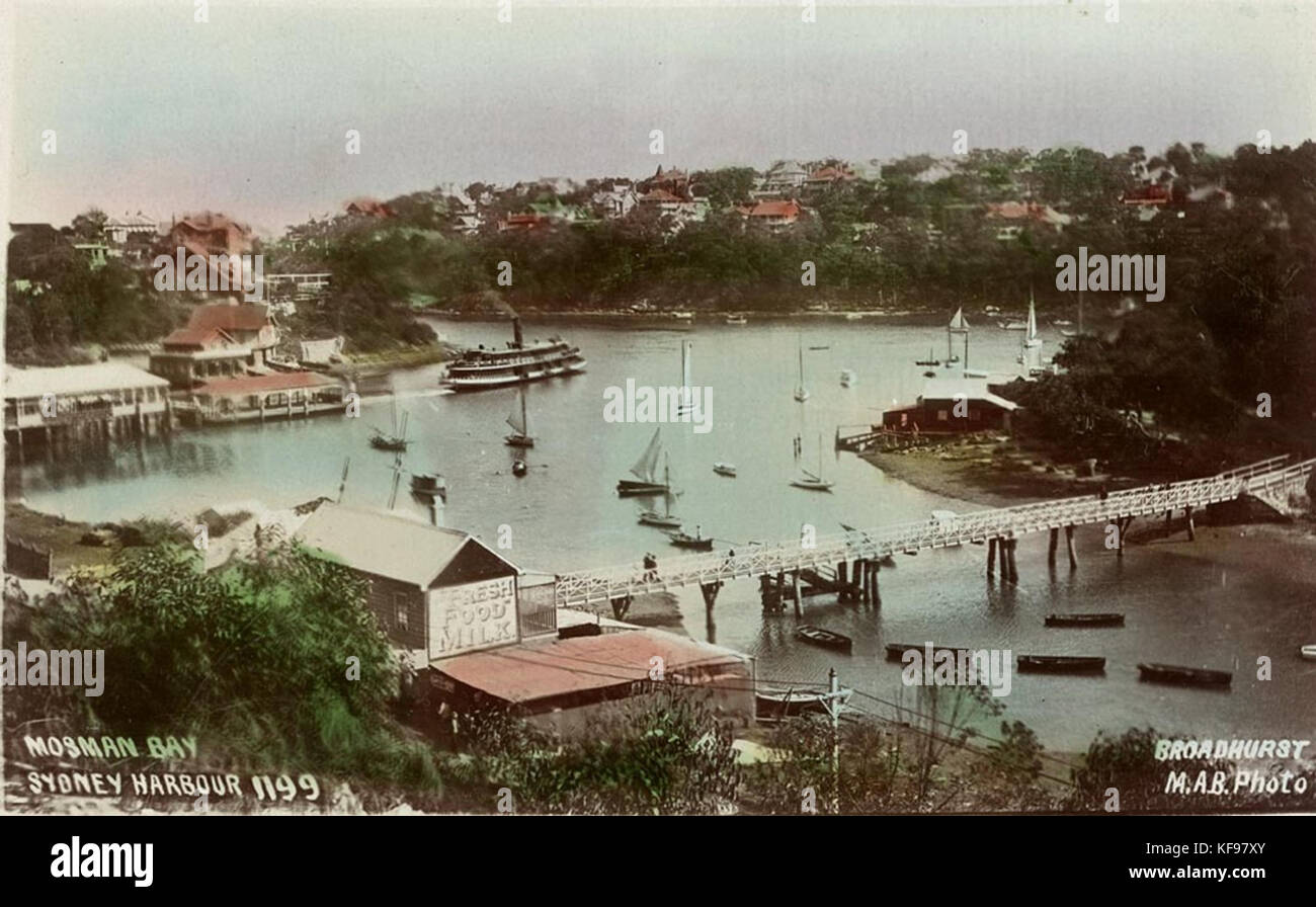 796661 Mosman Bay Sydney Harbour Stock Photo - Alamy