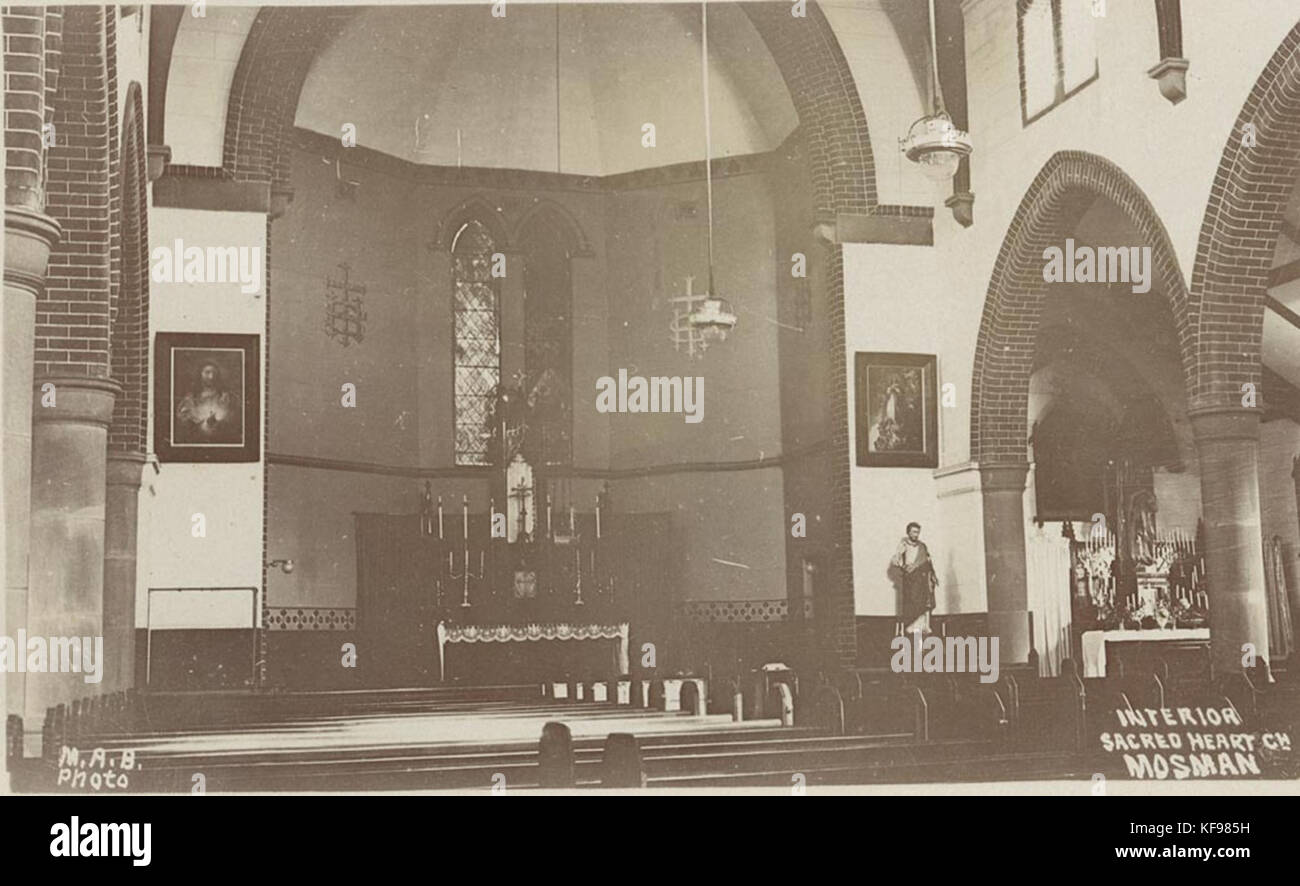 796659 Interior Sacred Heart Church Mosman Stock Photo - Alamy