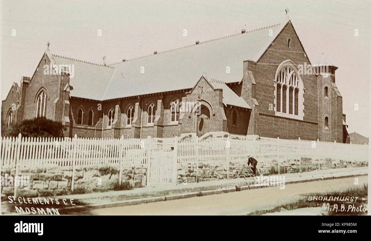 796656 St Clements CE Church Mosman Stock Photo - Alamy