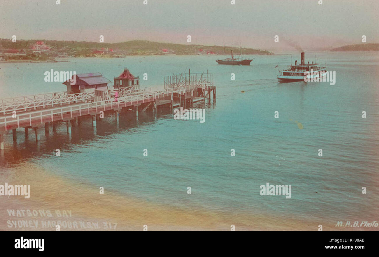 796970 Watsons Bay Sydney Harbour including ferry wharf Stock Photo - Alamy