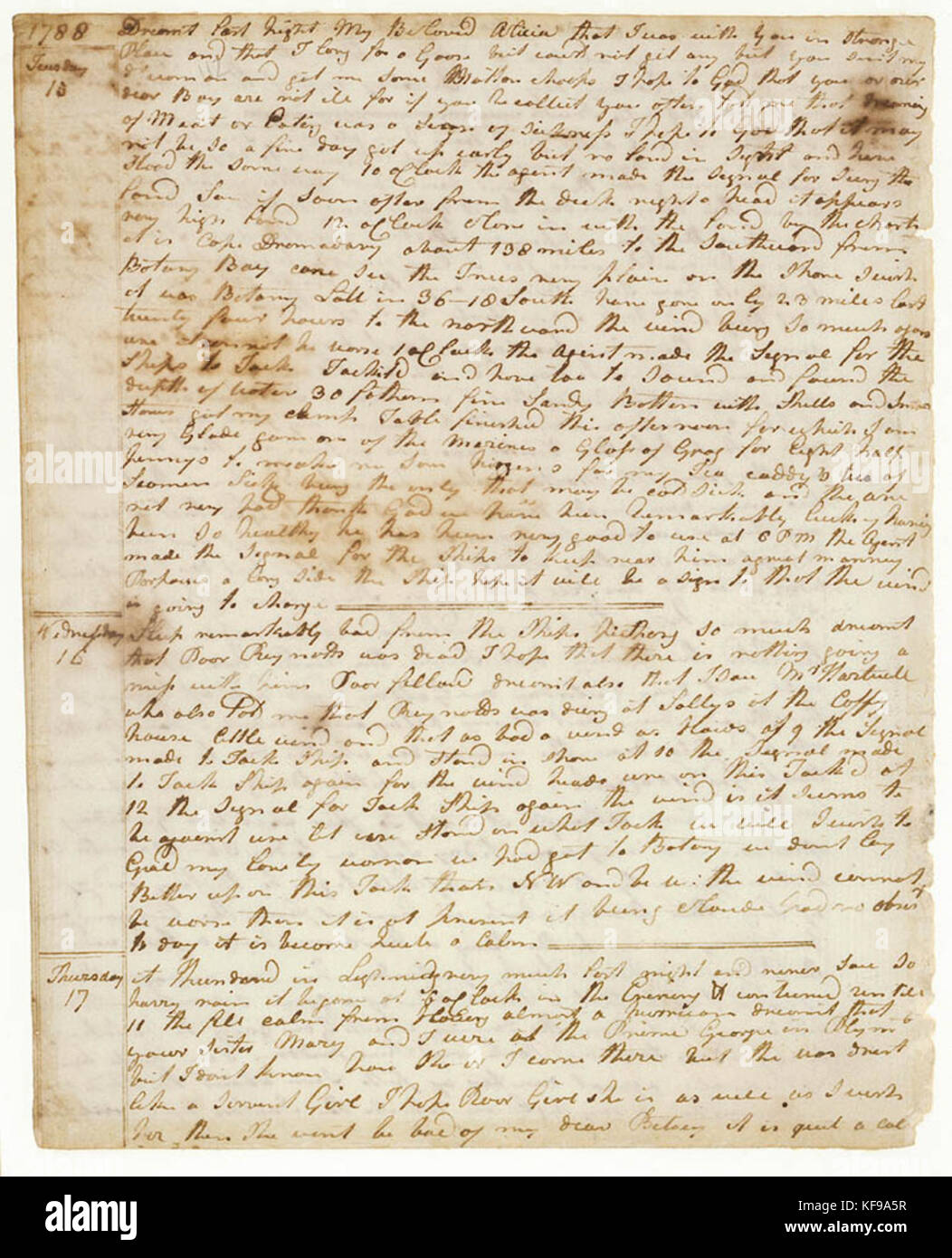 Jan 1788 hi-res stock photography and images - Alamy