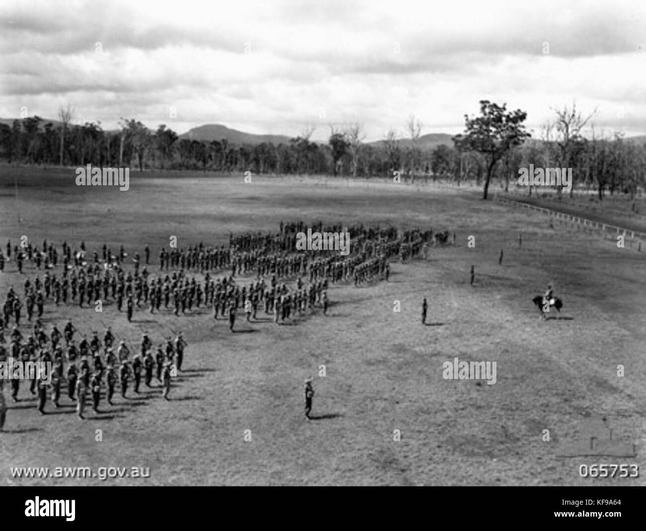 2 1st Infantry battalion parade Stock Photo - Alamy