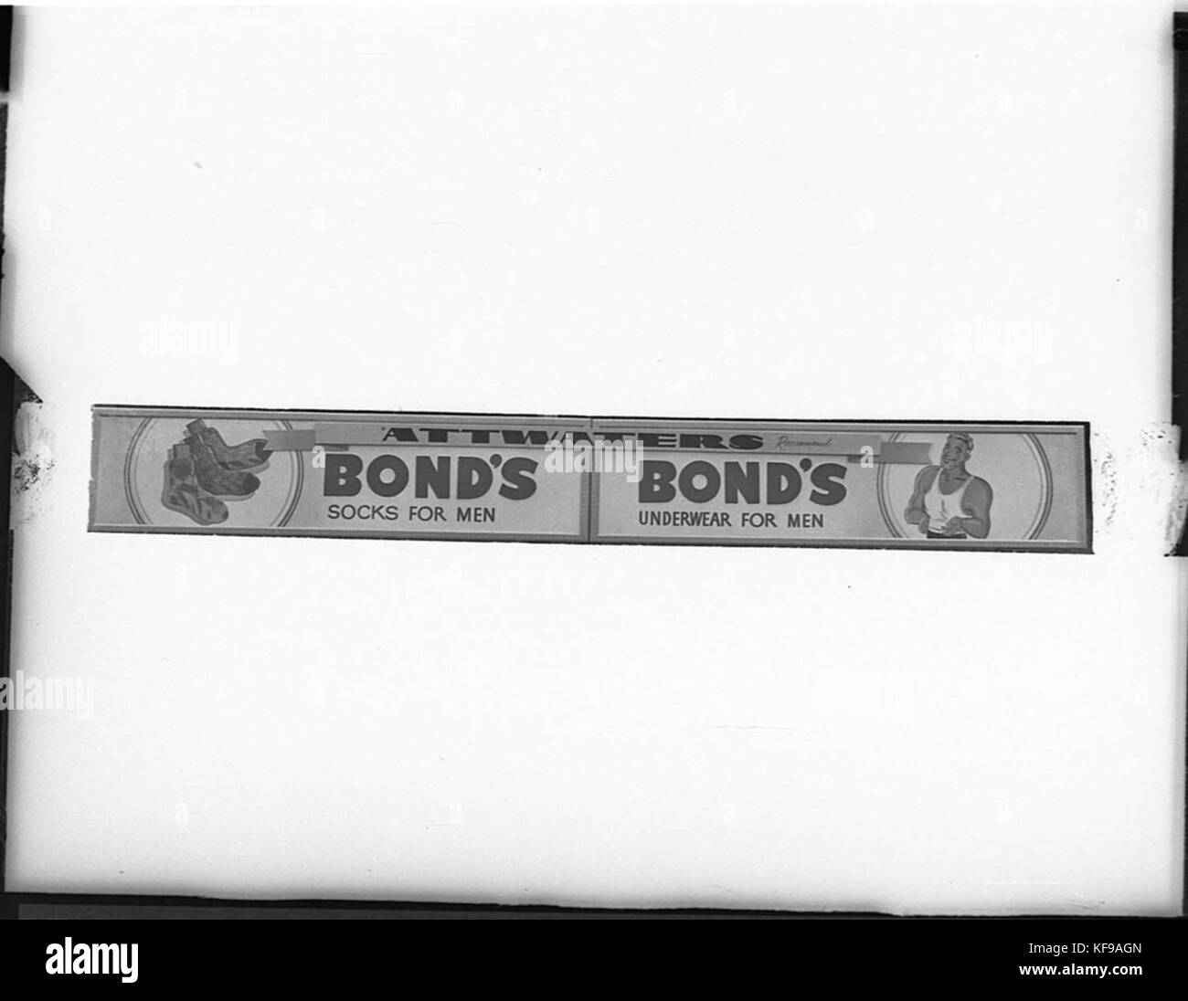 30374 Bonds ads taken for General Display Co Stock Photo - Alamy