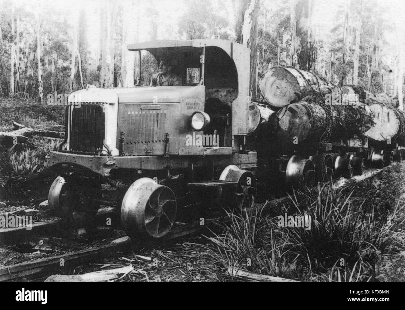 Old historic logging history Black and White Stock Photos & Images - Alamy