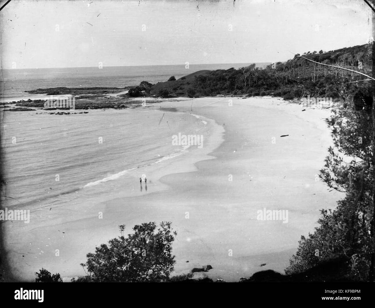 Rainbow Bay Gold Coast ca 1891 Stock Photo - Alamy