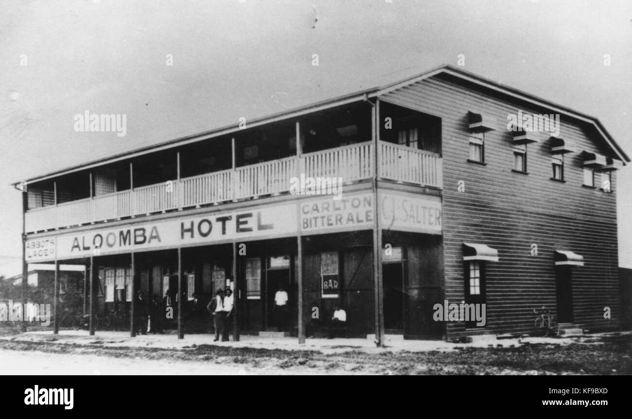 Aloomba Hotel, Aloomba Queensland, circa 1925 Stock Photo - Alamy
